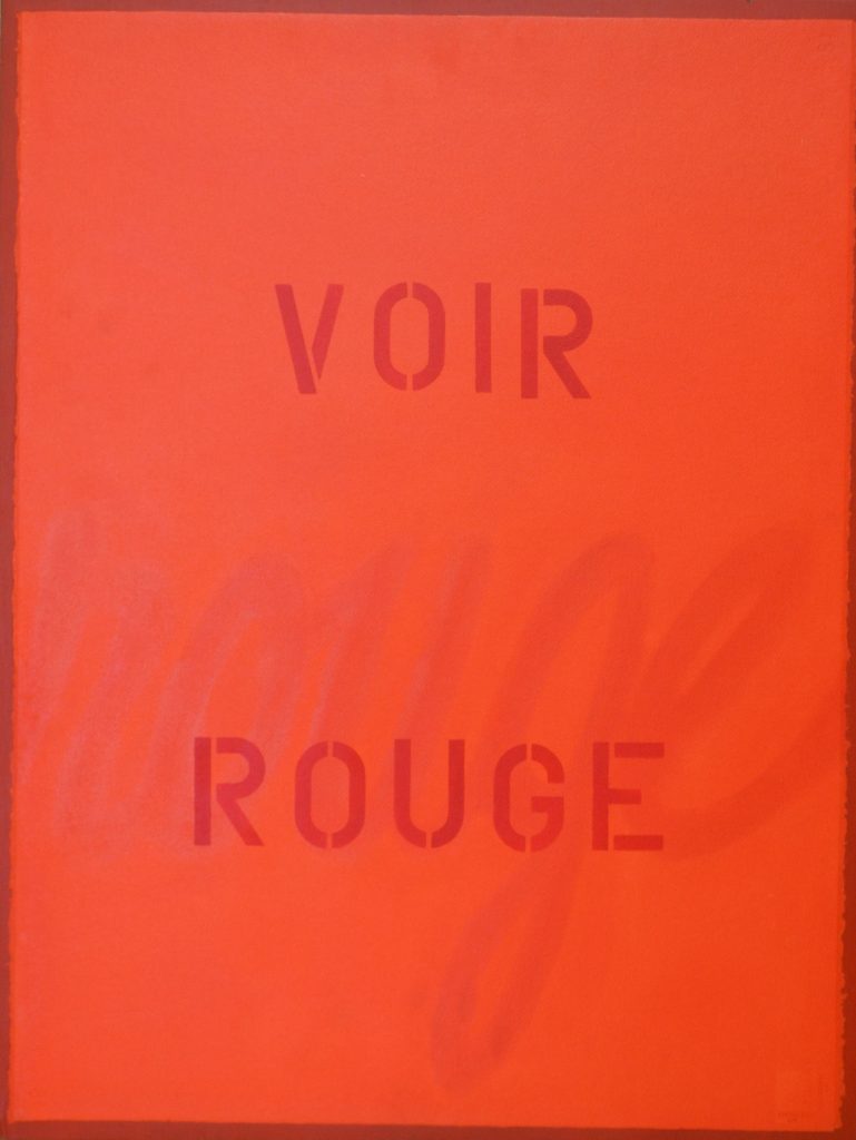 Voir Rouge, par Janladrou | Artotek